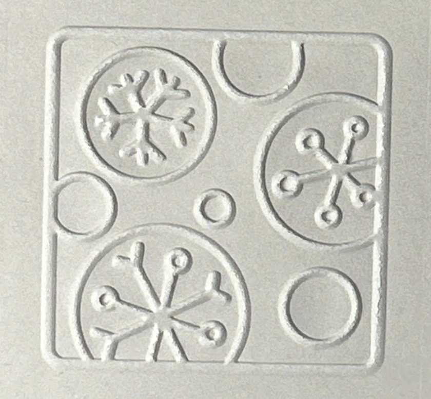 Cuttlebug ProvoCraft- Embossing Folders - 4 pc WINTER JELLY 37-1554 ...