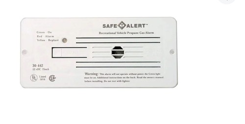 35 Series 12-Volt Safe-T-Alert Flush Mount RV Dual Carbon Monoxide ...