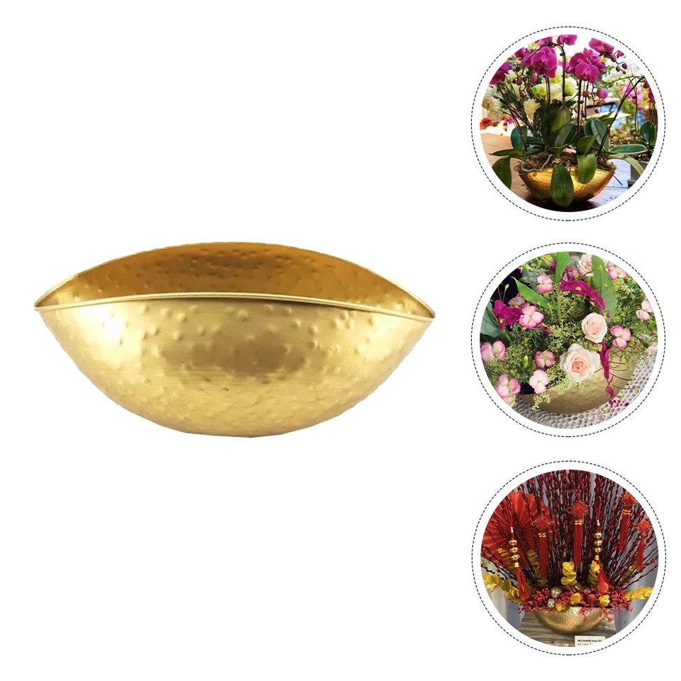 Flower Arrangement Holder Ingot Shape Pot Container Succulent Plant ...