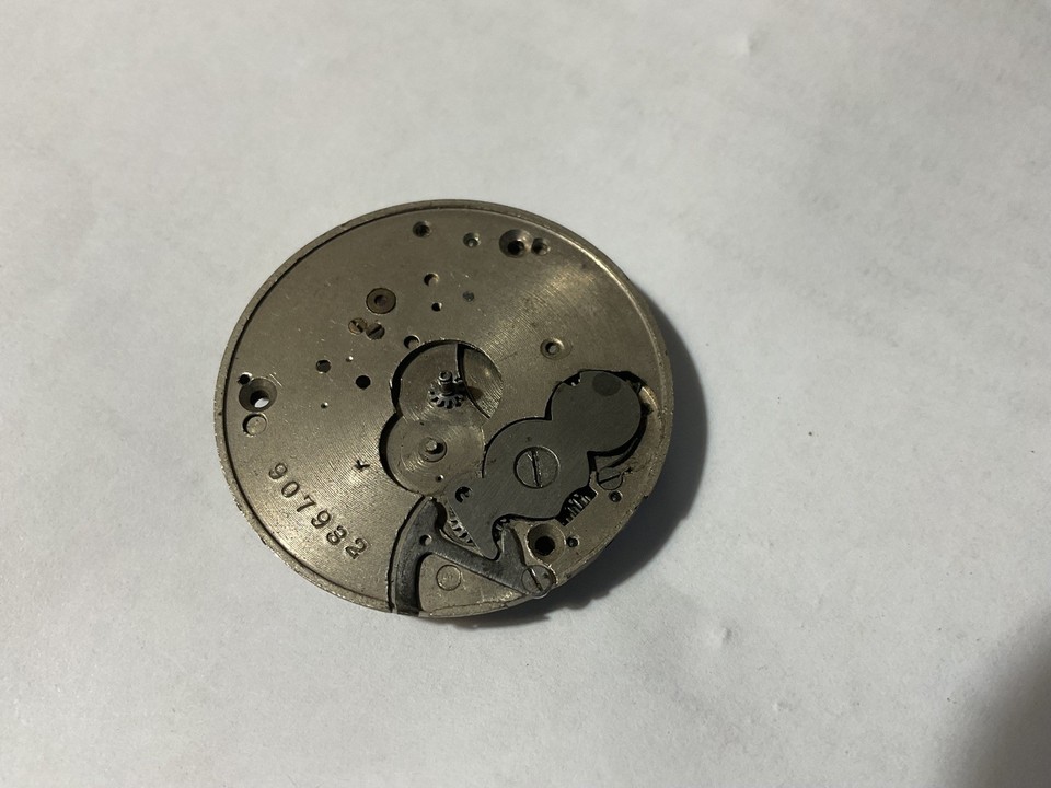 1907 SETH THOMAS POCKET WATCH MOVEMENT GRADE 35 6s 7j parts movement | eBay