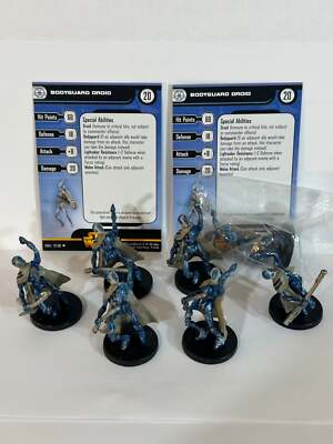 Star Wars Revenge of the Sith 27/60 Bodyguard Droid (U) 7 Miniatures ...