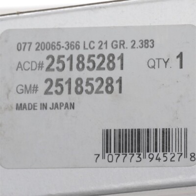 OEM GM Camshaft Position Sensor 2013-2015 Chevrolet Spark & EV 25185281 ...