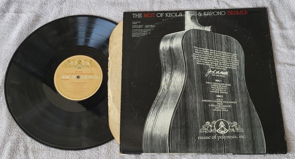 Keola & Kapono Beamer..."The Best Of Keola & Kapono Beamer" 12" Vinyl ...
