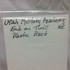Military Patch Badge Utah Mil Academy Army Plastic Back Subdued Variant ...