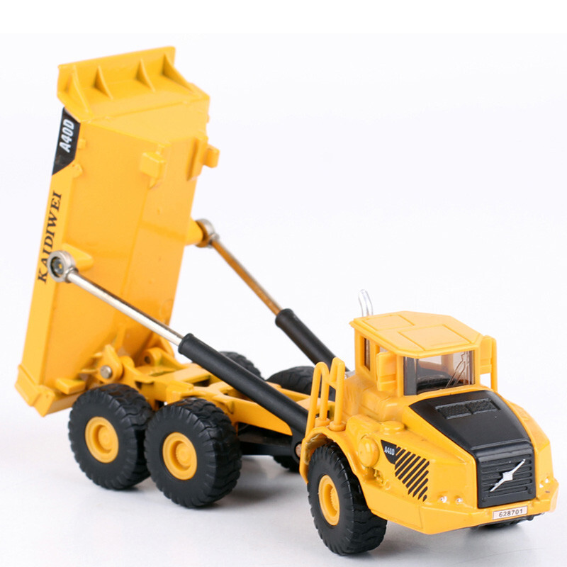 Diecast Dump Truck 1:87 Scale Construction Mining Vehicle Model ...