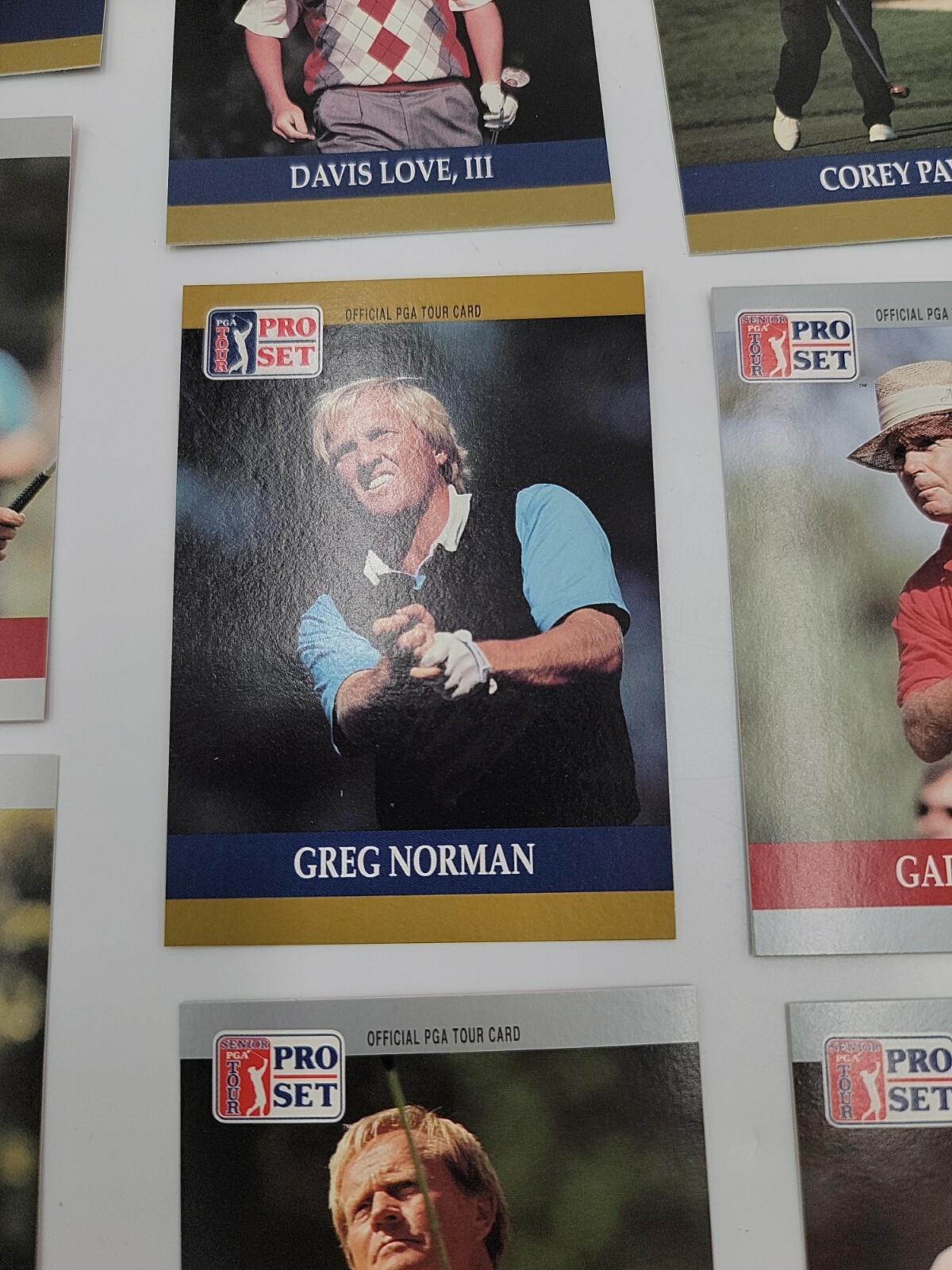 1990 PGA Tour Pro Set Special Inaugural Trading Card Box Set New ...