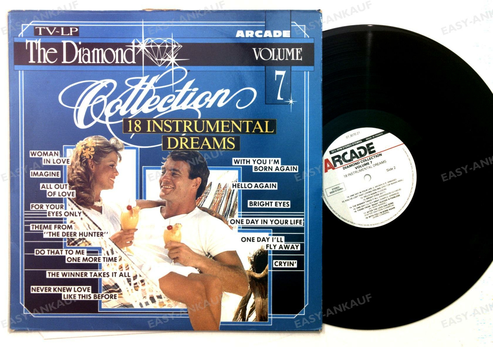 Various - The Diamond Collection Vol. 7 - 18 Instrumental Dreams FRA LP ...