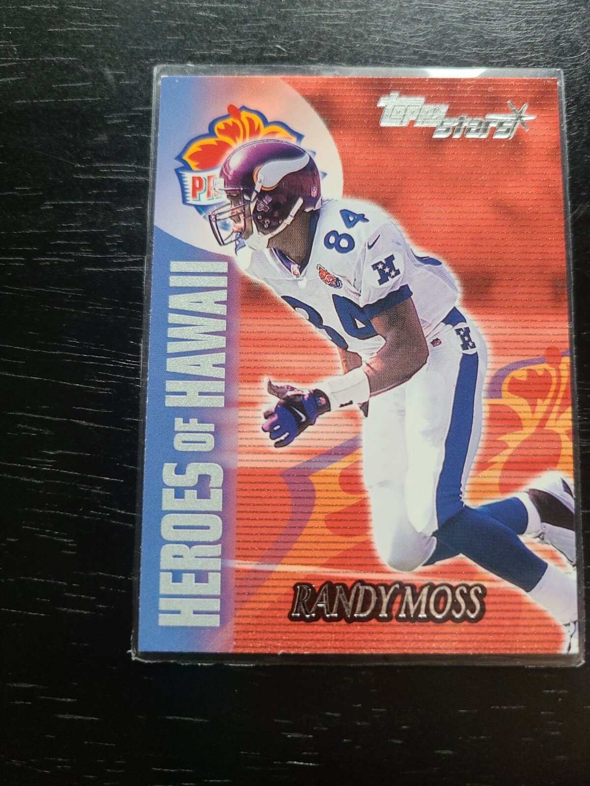 RANDY MOSS 2000 TOPPS STARS HEROES OF HAWAII CARD #129 NFL Football HOF ...