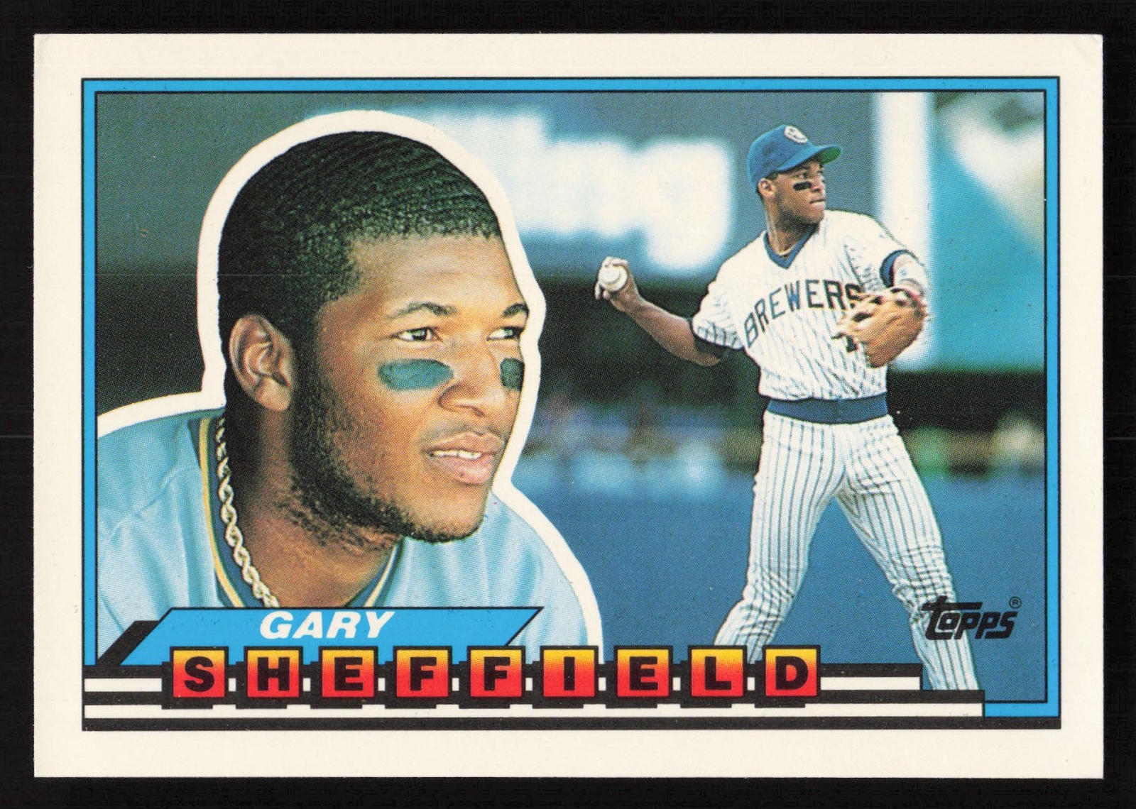 1989 Topps Big #55 Gary Sheffield Card TCCCX | eBay