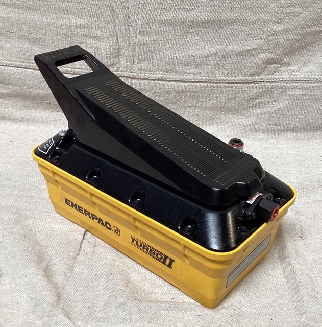 Enerpac PATG1102N Turbo II Air Hydraulic Pump with 3 Way Treadle for ...
