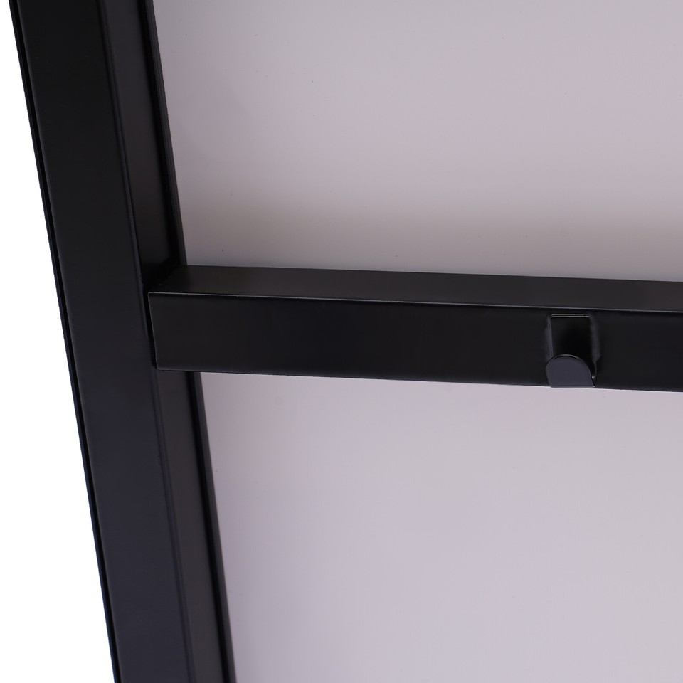 LED Light Box Display Sign Holder in Black for Movie Poster Advertising ...