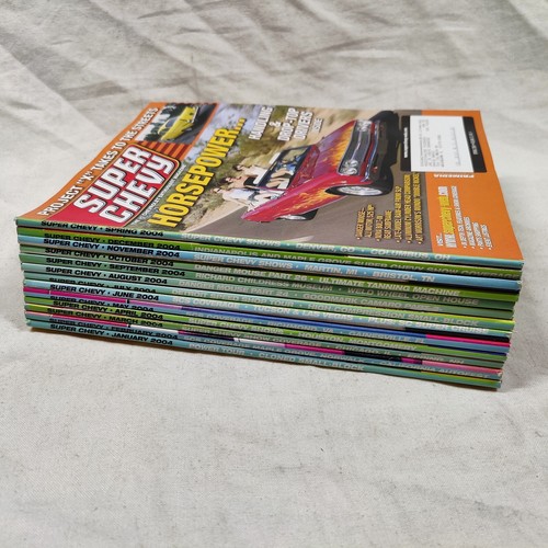 "Super Chevy Magazine" Lot 2004 Complete Year 13 issues Rare Vintage ...