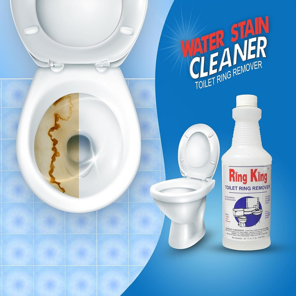 Amazon Brand - Ring King Toilet Bowl Cleaners | Toilet Bowl Cleaner ...
