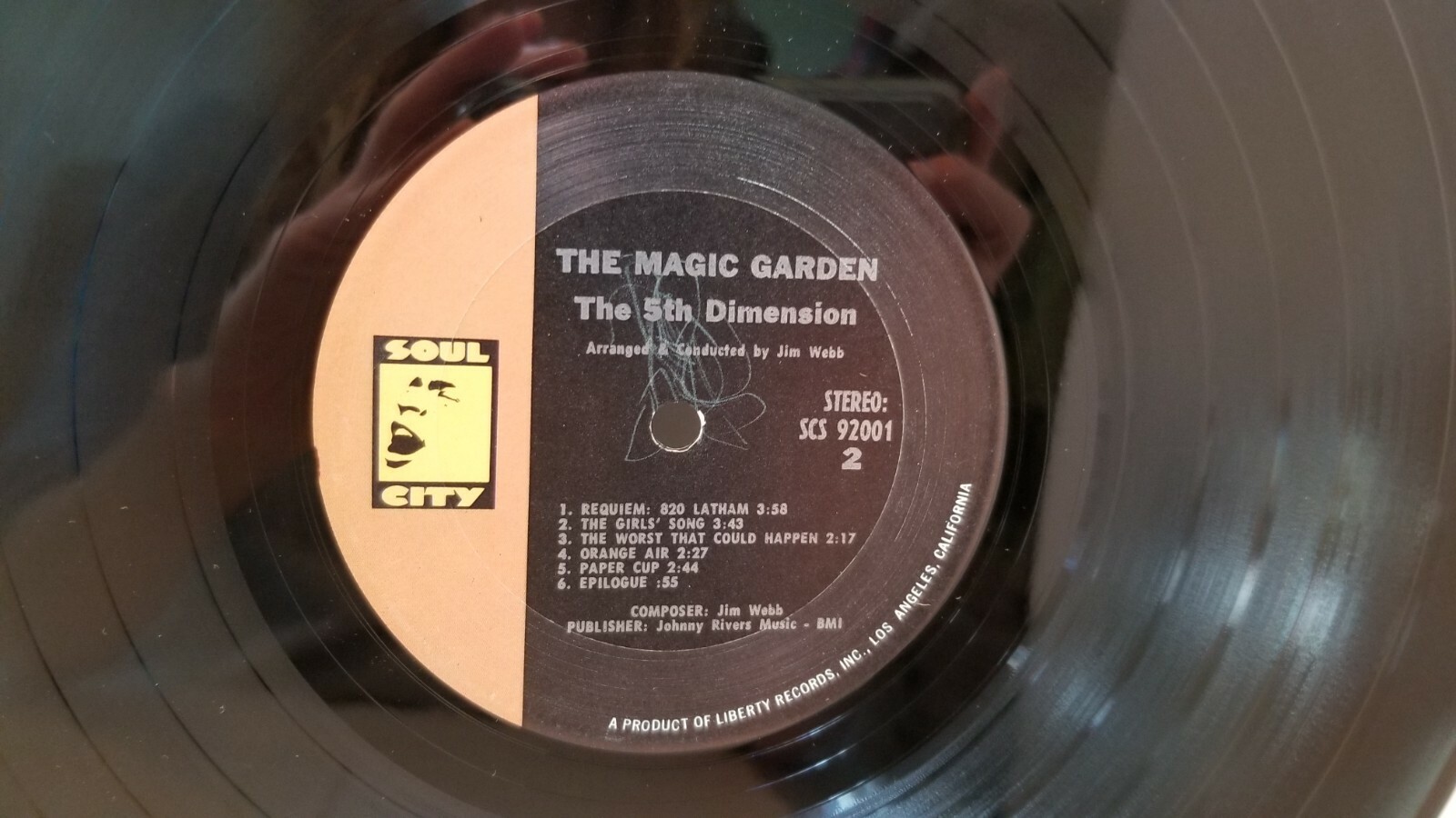 THE FIFTH DIMENSION The Magic Garden LP SCS 92001 - Play Tested Strong ...