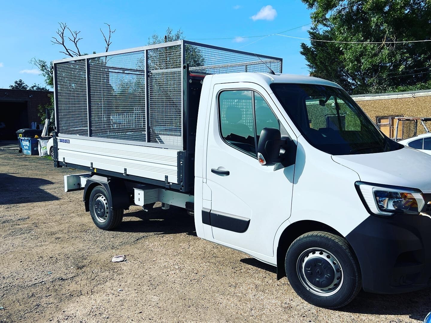 FORD TRANSIT TIPPER GRP HIGH SIDES, Transit tipper, cage tipper, tipper ...