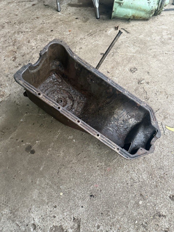 8BA Flathead Oil Pan With Cleanout - FORD Mercury 1948-1953 | eBay