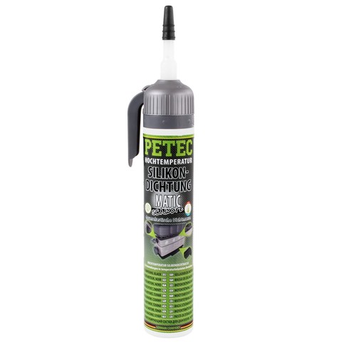 200mL PETEC SILIKON DICHTUNG SCHWARZ HOCHTEMPERATUR DICHTMASSE ...