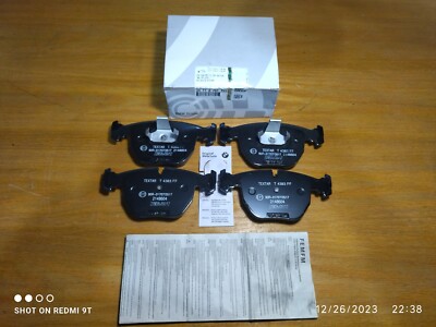 BMW E38 E39 E53 530i 540i 740i X5 Front Brake Pad Set Genuine ...