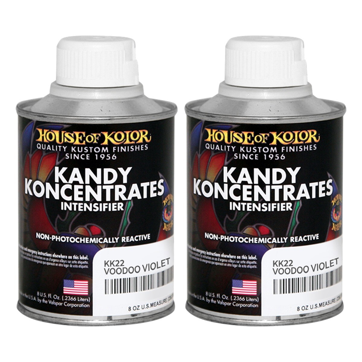 House Of Kolor KK22-C02 Voodoo Violet Kandy Koncentrate 1/2 Pint (2 ...