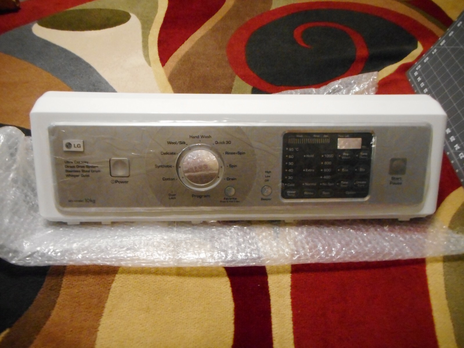 LG Washing Machine Control Panel Only No Computer NEW Part Free ...