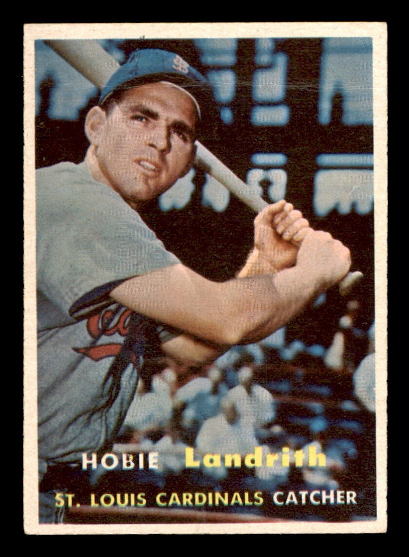 1957 Topps Baseball #182 Hobie Landrith GD *h1 | eBay