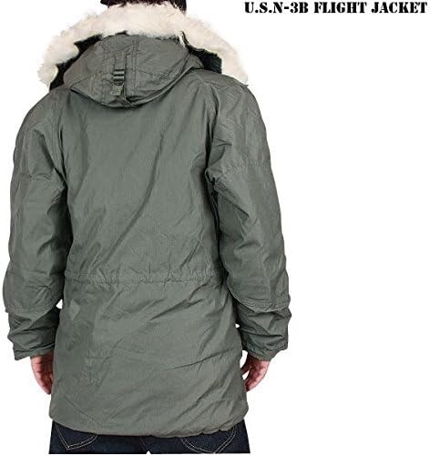 Made in USA Military Extreme Cold Weather N-3B N3B Snorkel Parka Army ...