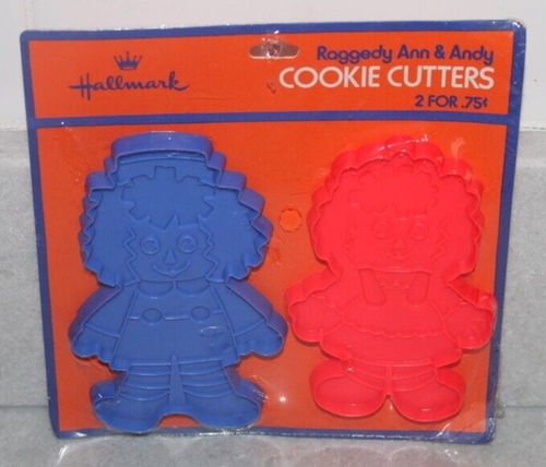 Packaged VINTAGE Hallmark Cookie Cutters RAGGEDY ANN & ANDY | eBay