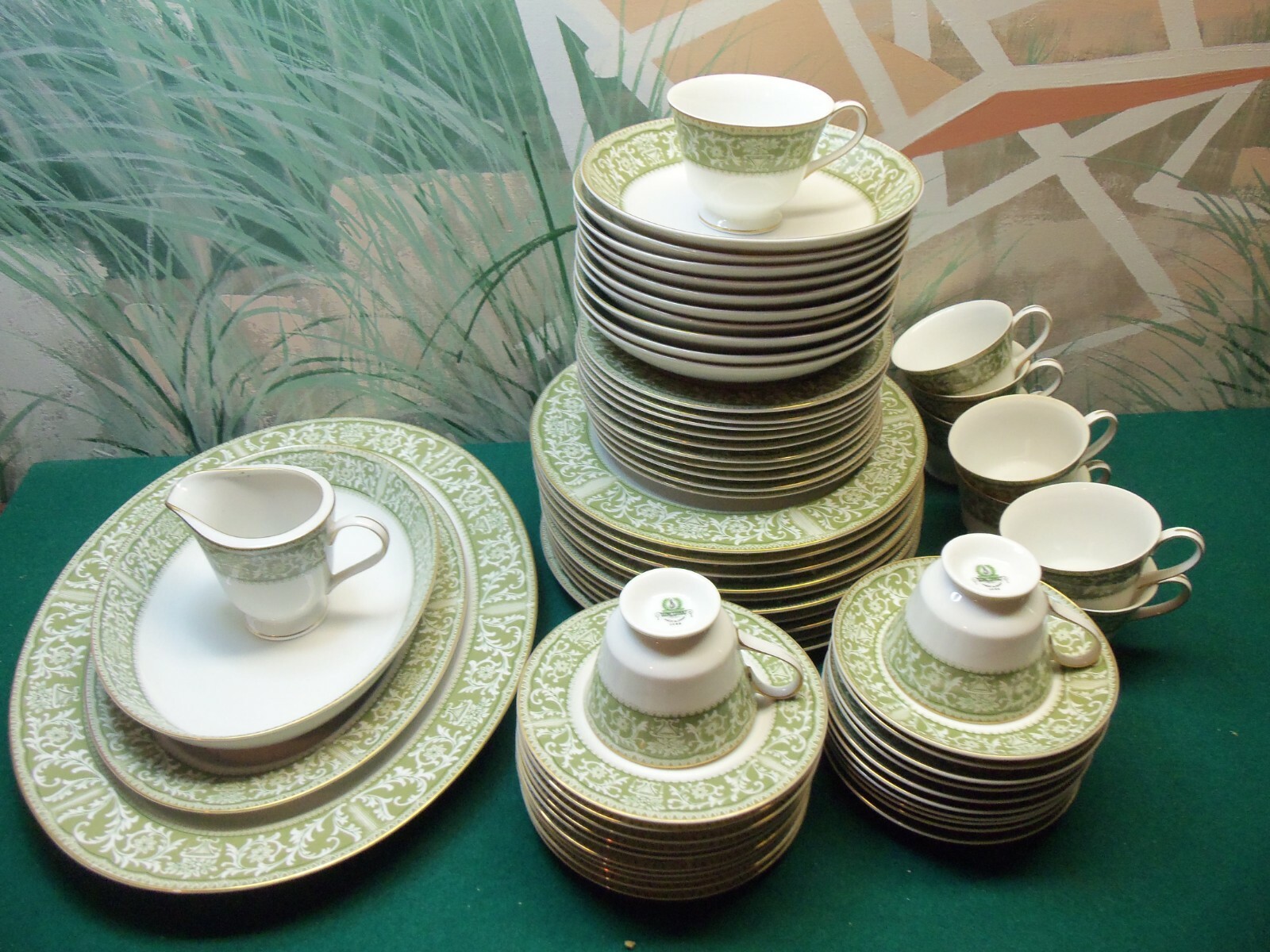 64 PIECE SET OF SONE CHINA PATTERN 2468 MADE IN JAPAN | eBay