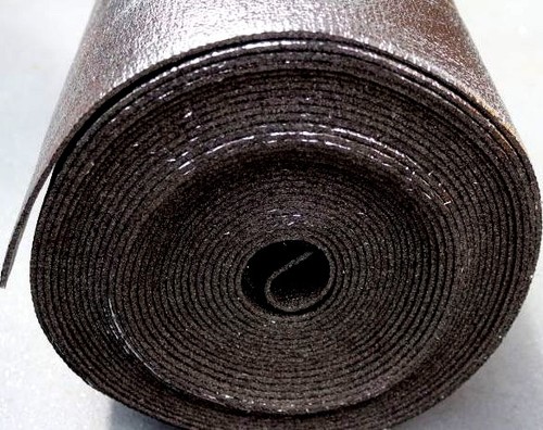 3mm Premium Silver Foil Underlay Laminate DPM Sound per sq/ m 1m x 1m ...