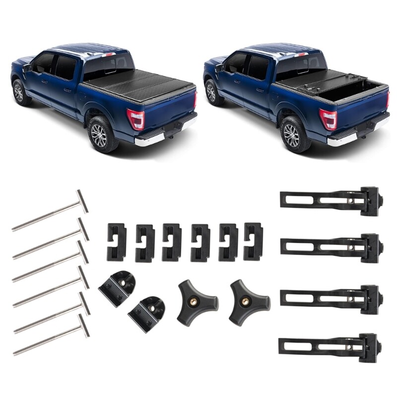 Tonneau Cover Parts Donpida Tonneau Cover Clamp Rigid Tri-fold Four ...