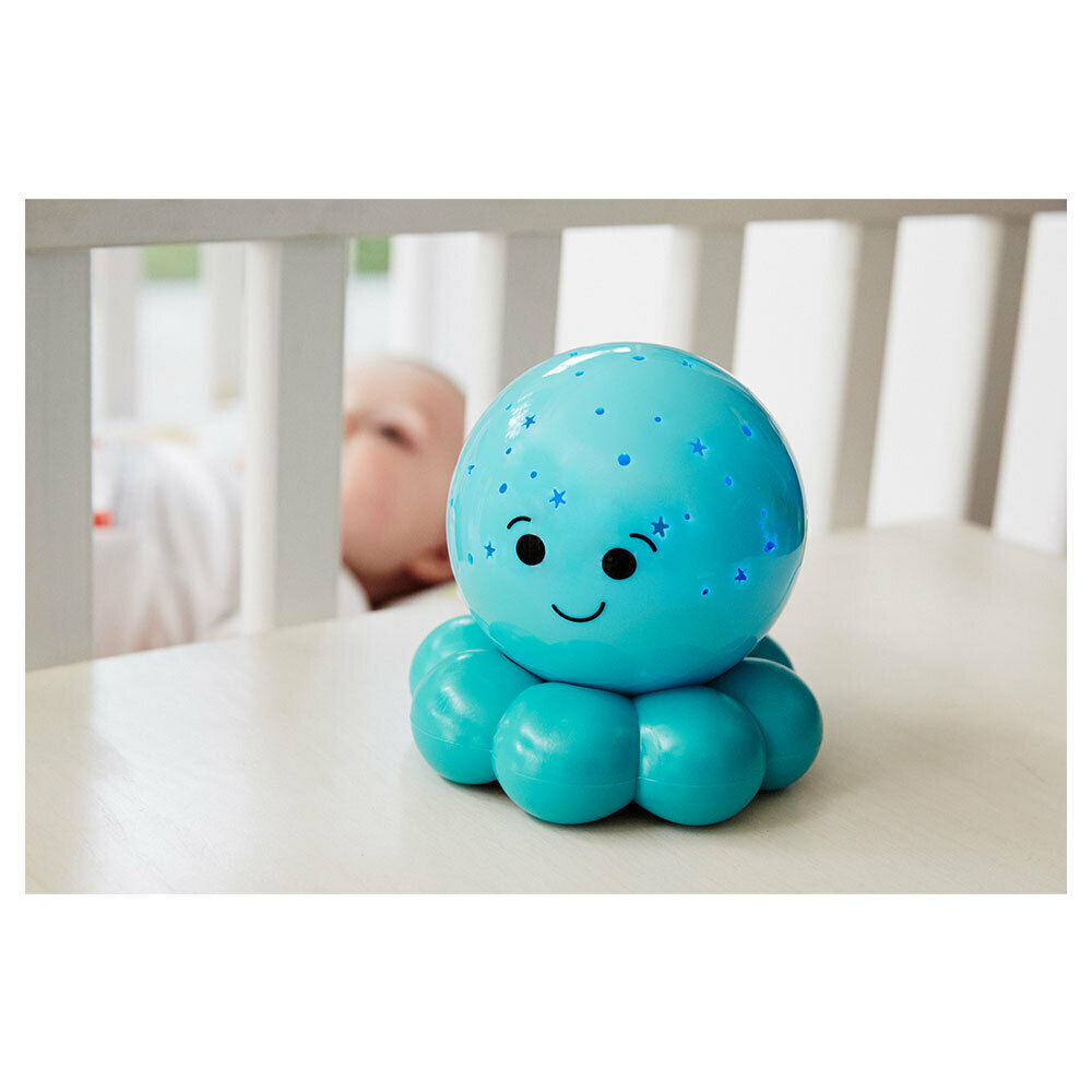 Cloud B Twinkles To Go 20cm Octo Blue LED Night Light Baby/Infant Lamp ...