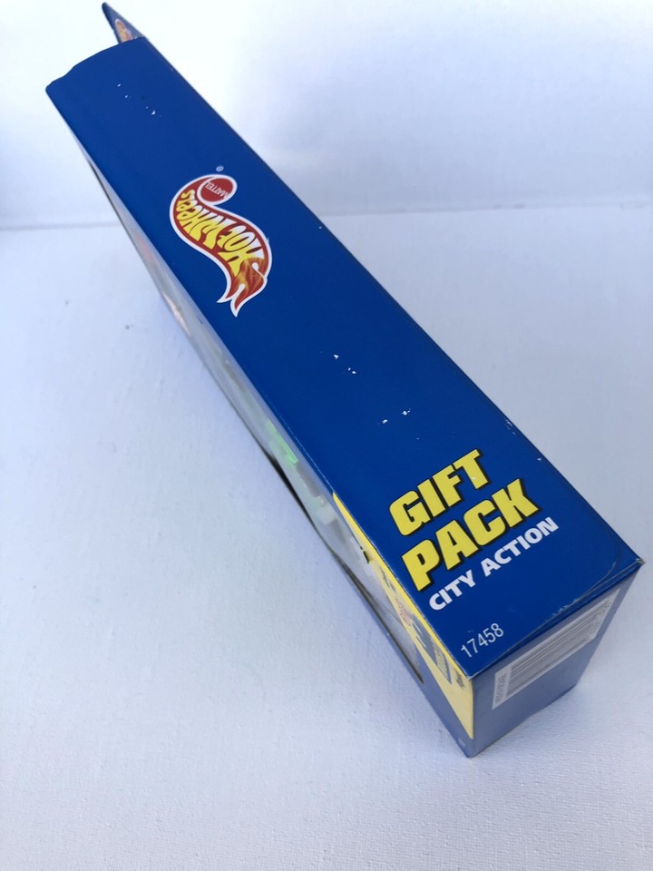 1996 Hot Wheels 5 Car Gift Pack City Action 17458 Factory Sealed | eBay