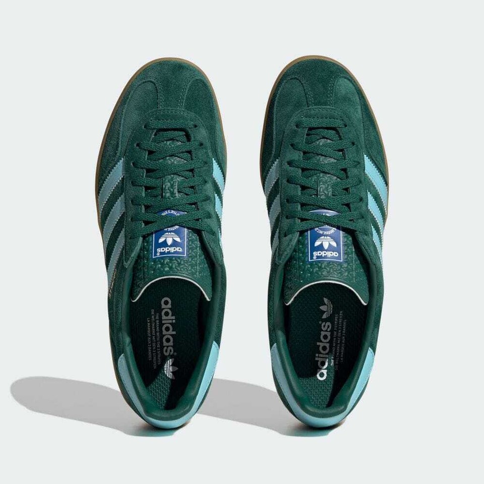adidas Originals Gazelle Indoor Collegiate Green Blue IG9979 | eBay