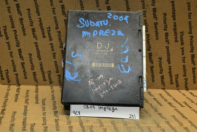 2008 Subaru Impreza 2.5l ECU ECM PCM Engine Computer Module 22611AM700 ...