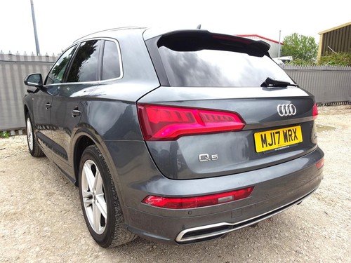 2017 17 REG AUDI Q5 S LINE TDI QUATTRO DIESEL AUTO DAMAGED REPAIRABLE ...