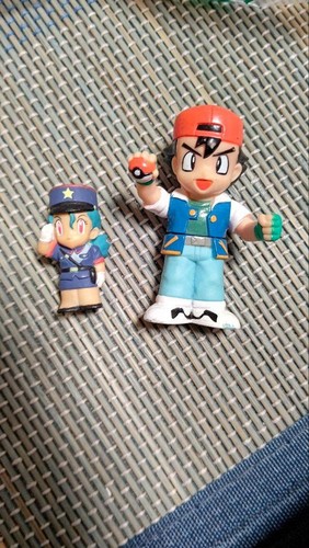 Pokemon Ash Ketchum & Officer Jenny Mini Figures Set | eBay