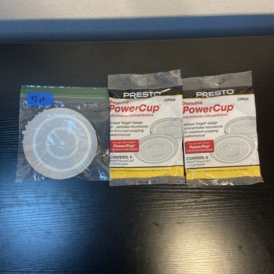 Presto 09964 Microwave Power Pop Powercup Popcorn Concentrator Cup - 24 ...