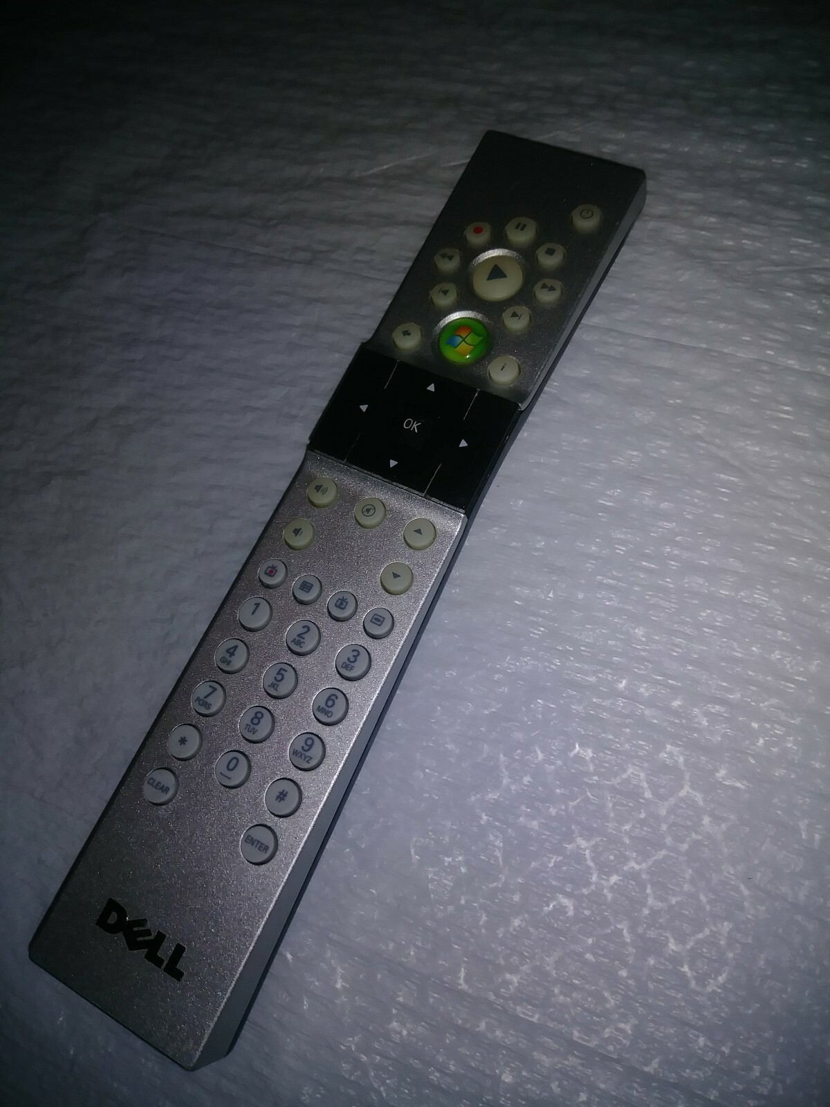 ORIGINAL DELL RC1974009/00 N817 MICROSOFT WINDOWS MEDIA CENTER REMOTE ...