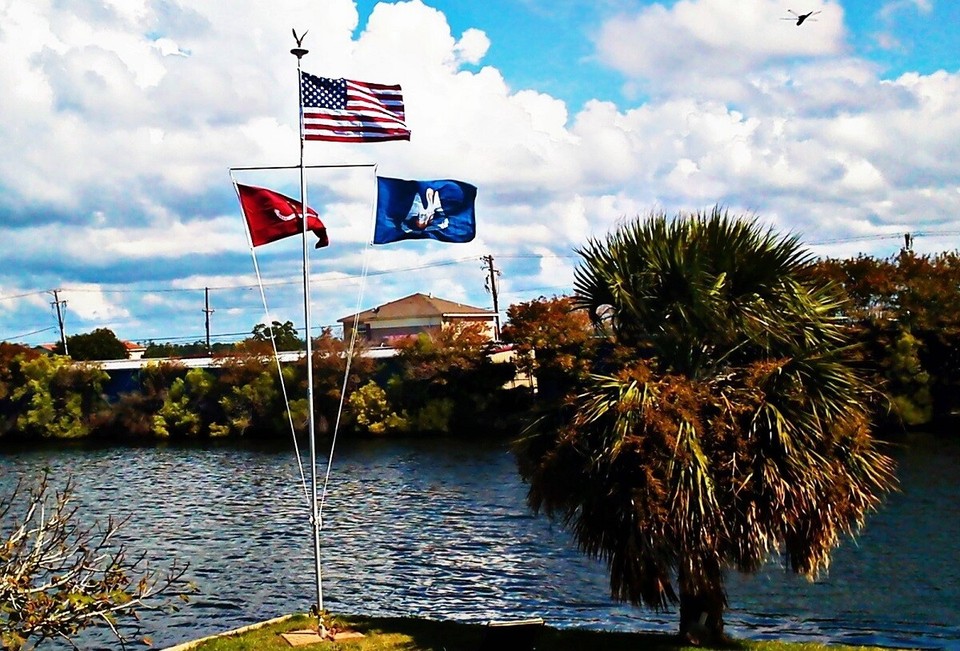 Telepole 20' Superior 1 Nautical Telescoping Flagpole, 2.75" Base ...