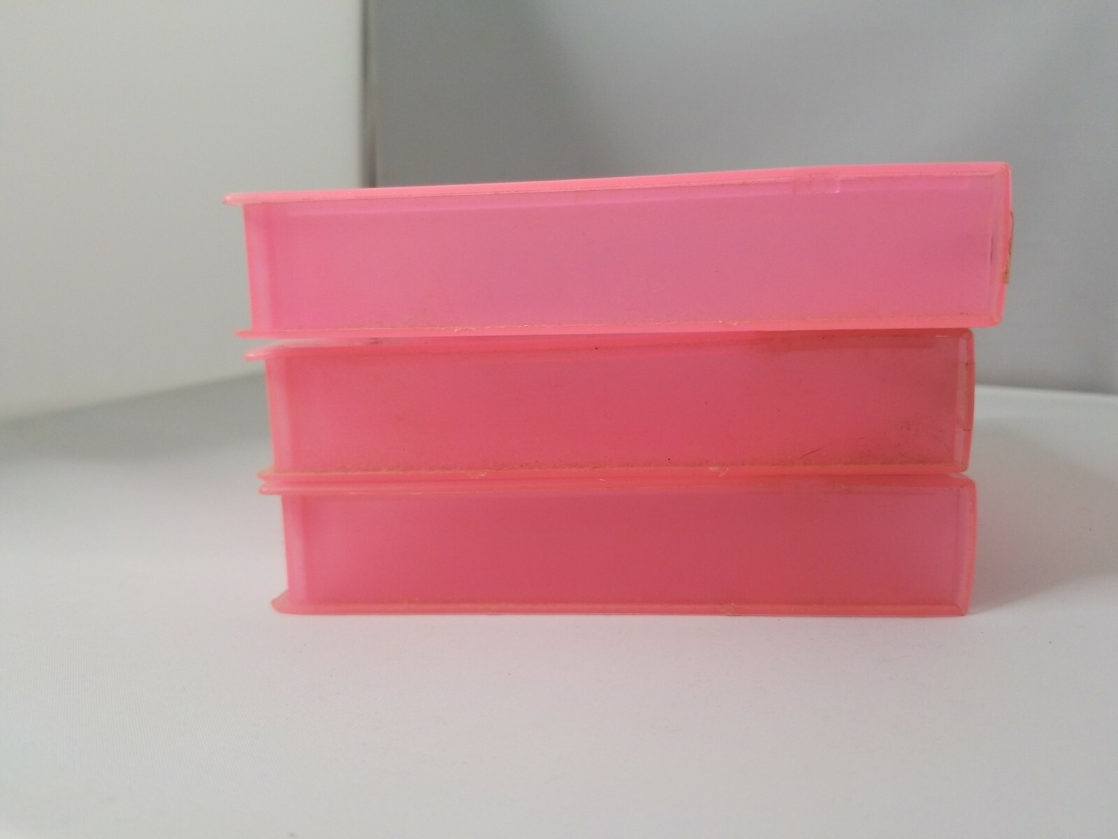 NES Nintendo Plastic Pink Game Cartridge Case Hard Clamshell Lot of 3 ...