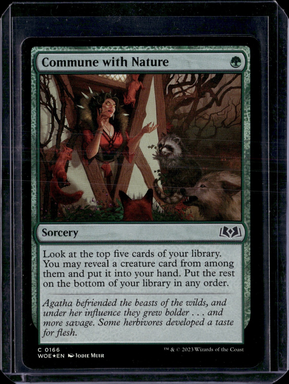 Commune With Nature 166 Foil MTG Magic The Gathering | eBay