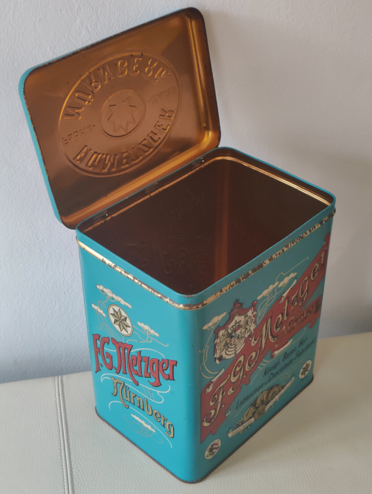 AUSWAHL: vintage & antik BLECHDOSE Metalldose Werbung TIN BOX Bahlsen ...
