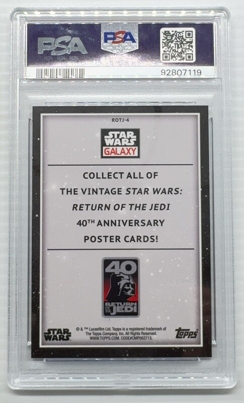 2023 Star Wars Galaxy Return Of The Jedi 40th Anniversary Xfractor # ...