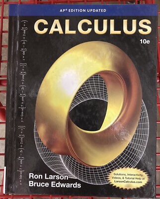 Calculus 10e (AP Edition Updated) ISBN-13: 9781305952874 Larson ...