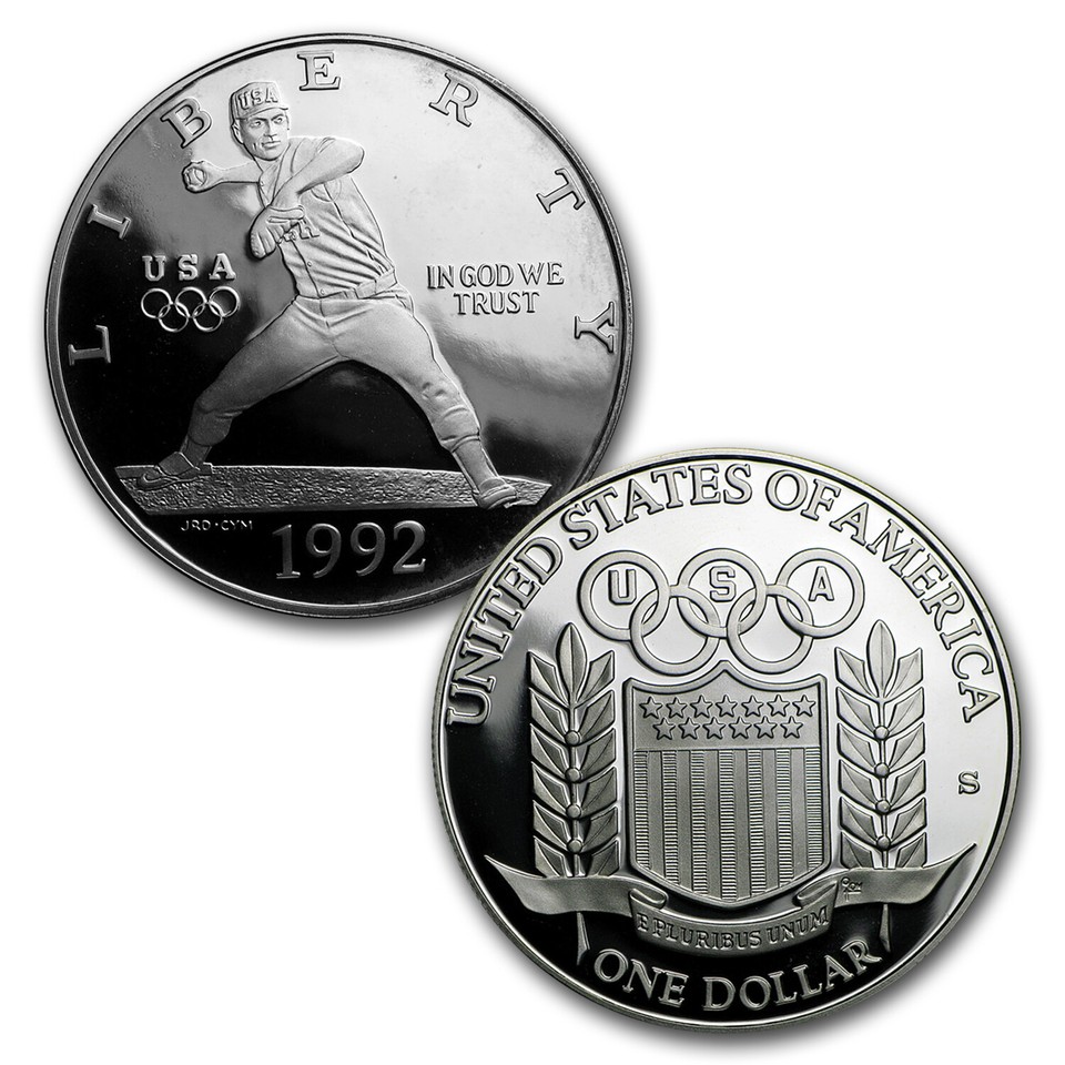 1992 6-Coin Commem Olympic Set BU & Proof (w/Box & COA) | eBay