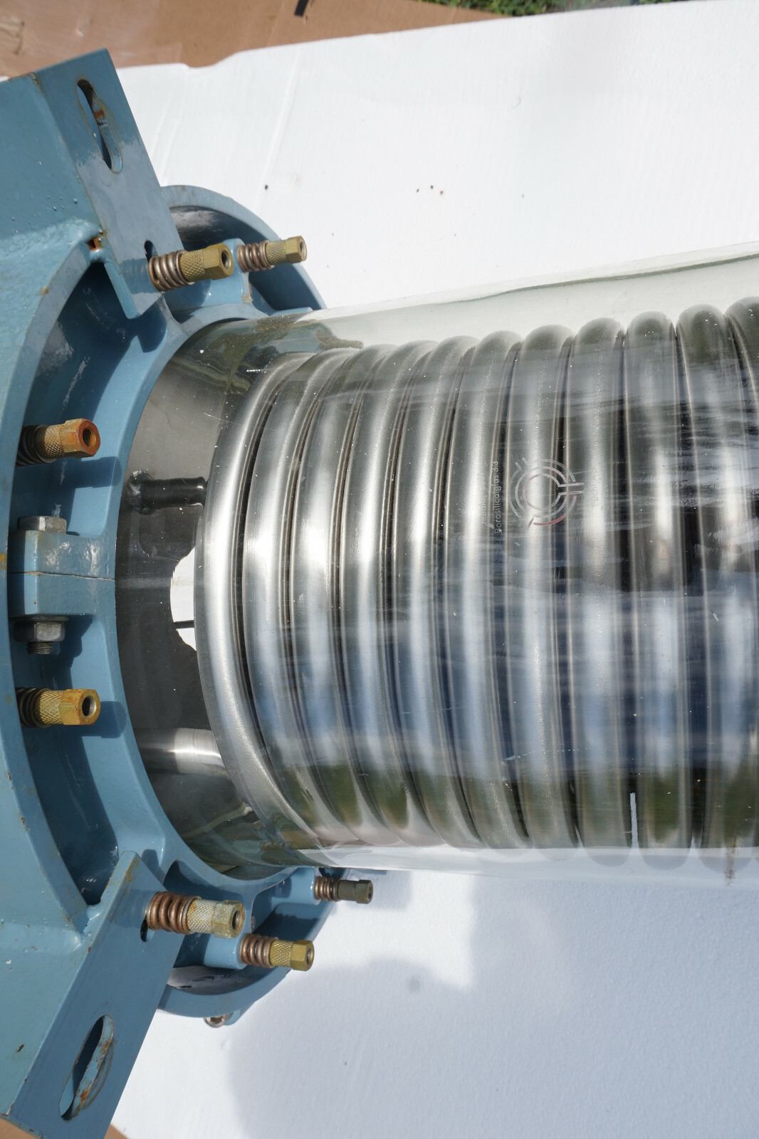 Buchi Glass pilot reactor 20 liter cover lid top metal | eBay