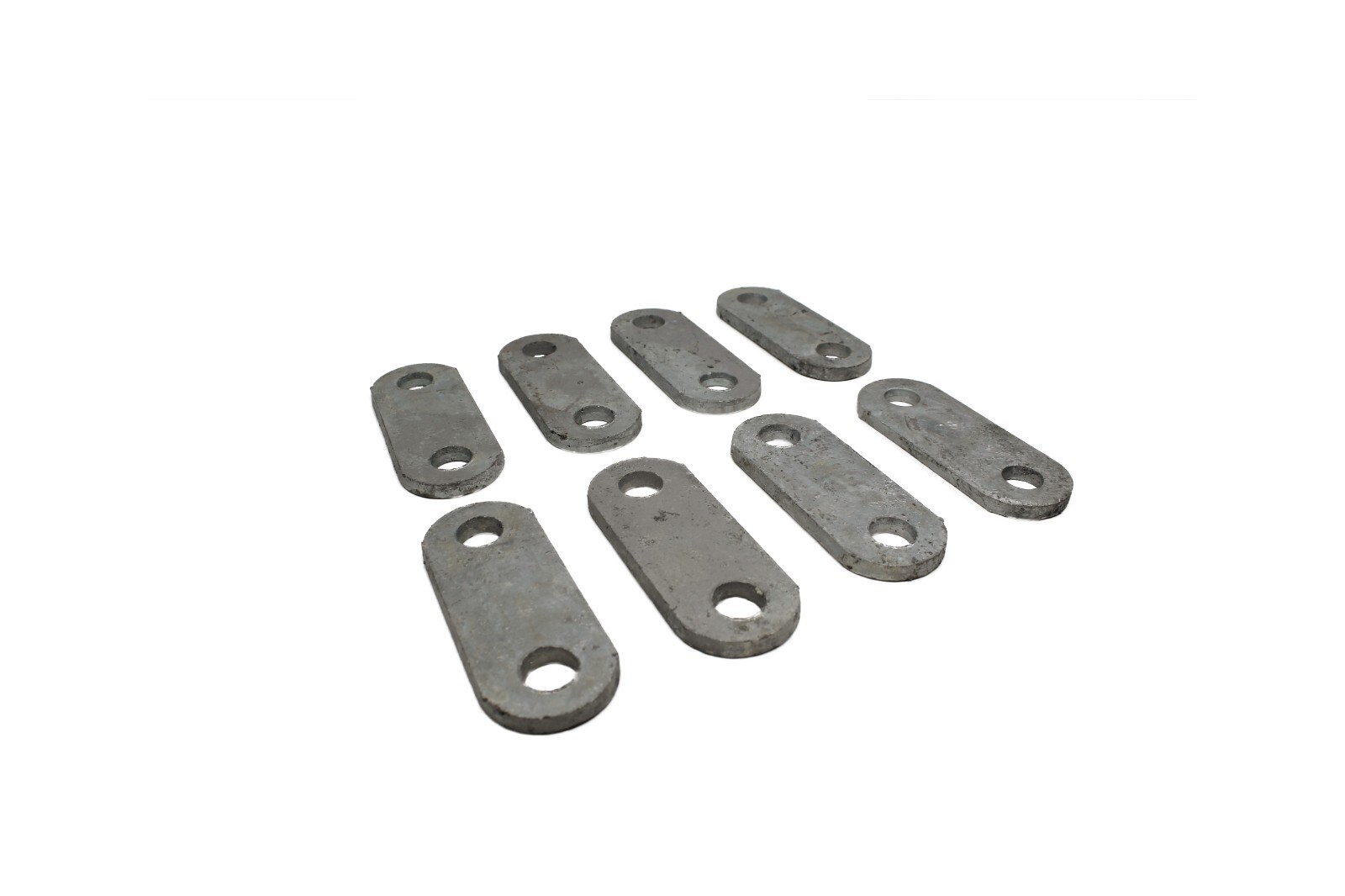 Galvanized Shackle Plate kit -8 units- connect Trailer Springs to ...