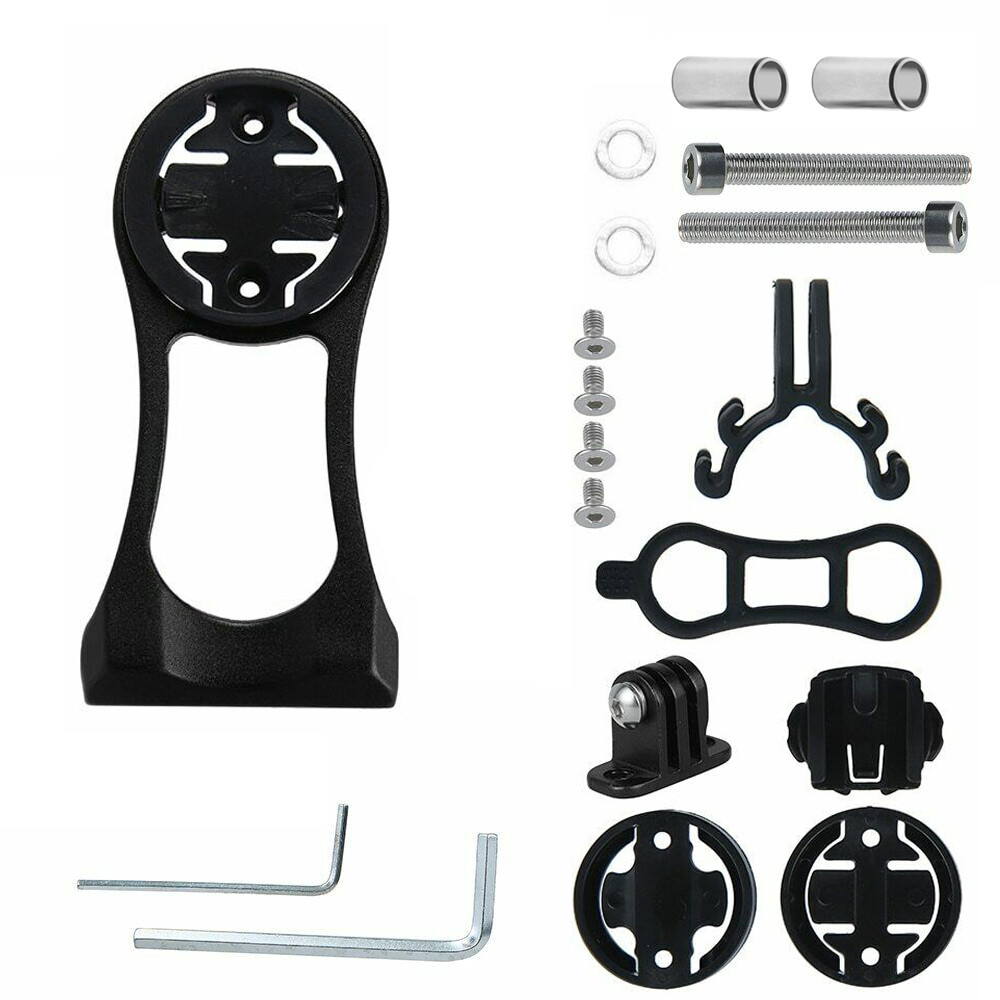 Bike Stem Extension Computer Mount Holder Kit For Garmin Edge GPS GoPro ...