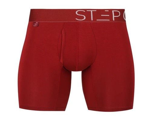 STEP ONE New Mens Boxer Briefs+fly bamboo underwear - various colours ...