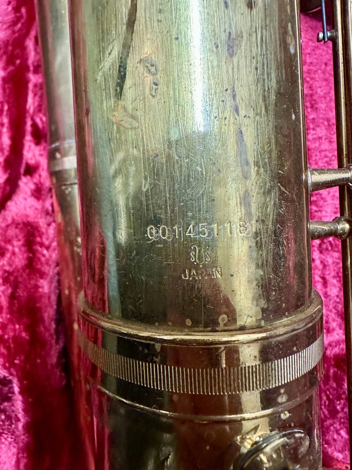 Yanagisawa (Vito Stencil) Low A Baritone Saxophone | eBay